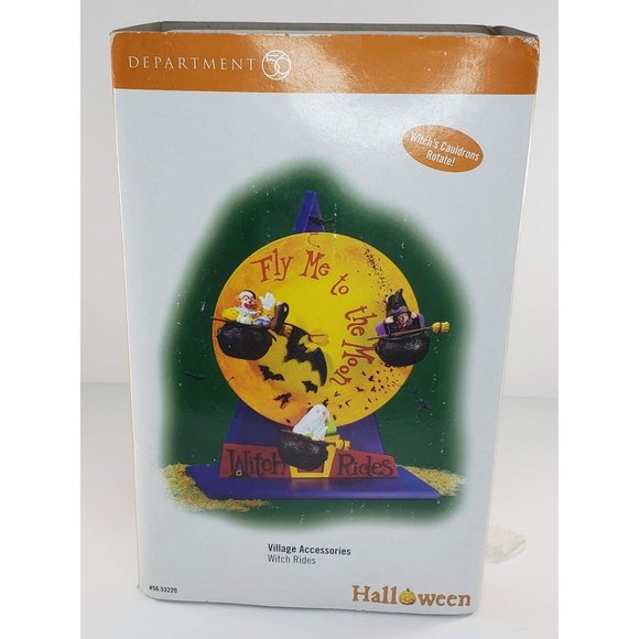 Department 56 | Holiday | Dept 56 Witch Ride Halloween Series 565322 W ...